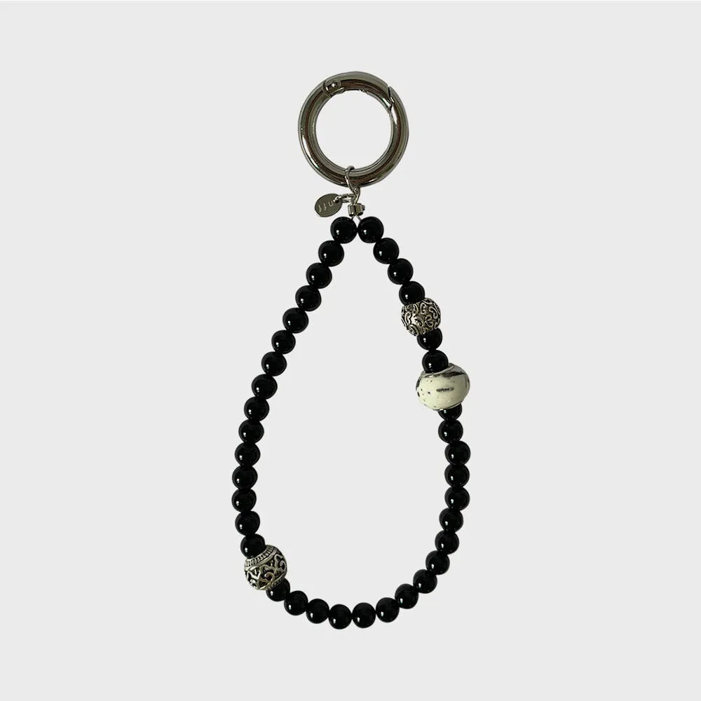 gemstone key ring&phone strap_white - 감도 깊은 취향 셀렉트샵 29CM