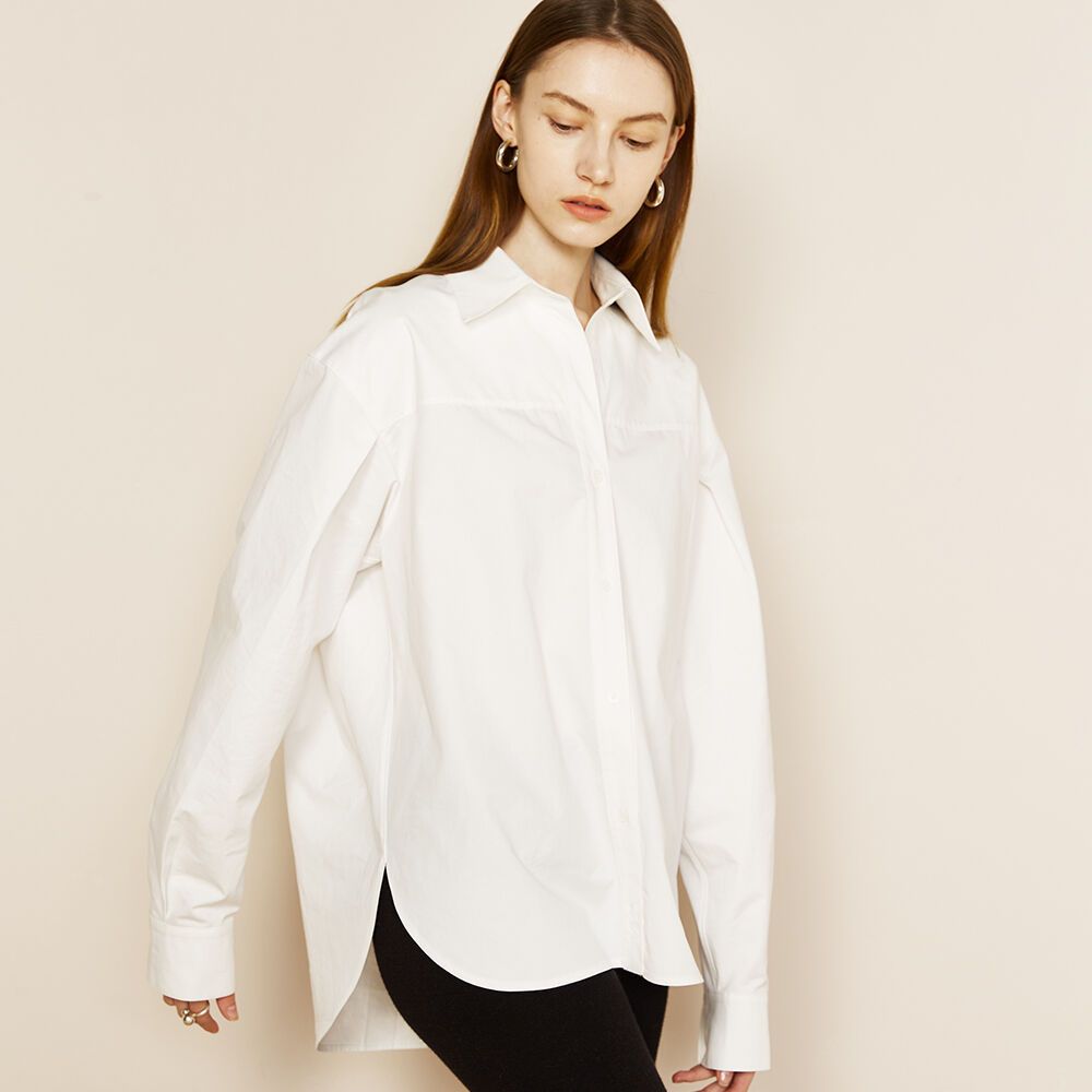 Basic Cotton Shirt White - 감도 깊은 취향 셀렉트샵 29CM