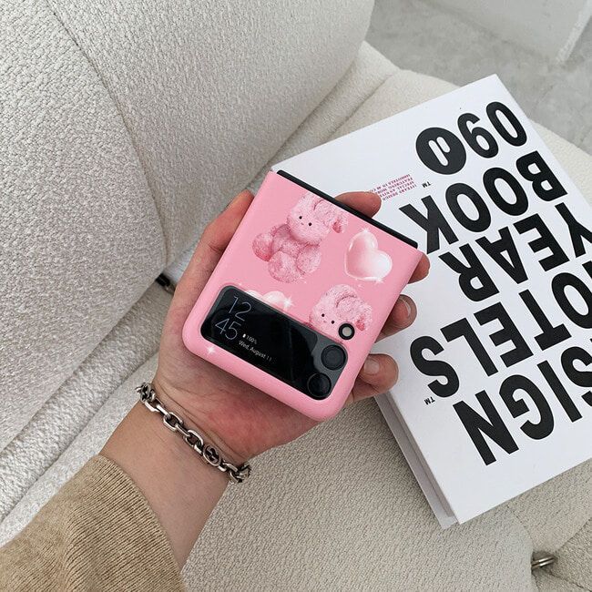 pink toy windy pattern Z플립 하드케이스 - 감도 깊은 취향 셀렉트샵 29CM