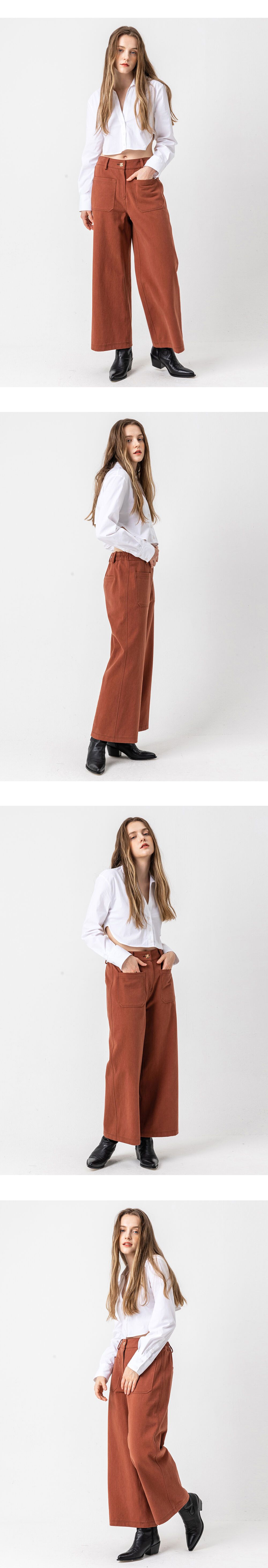 PAGE_Banding color pants_BRICK - 감도 깊은 취향 셀렉트샵 29CM