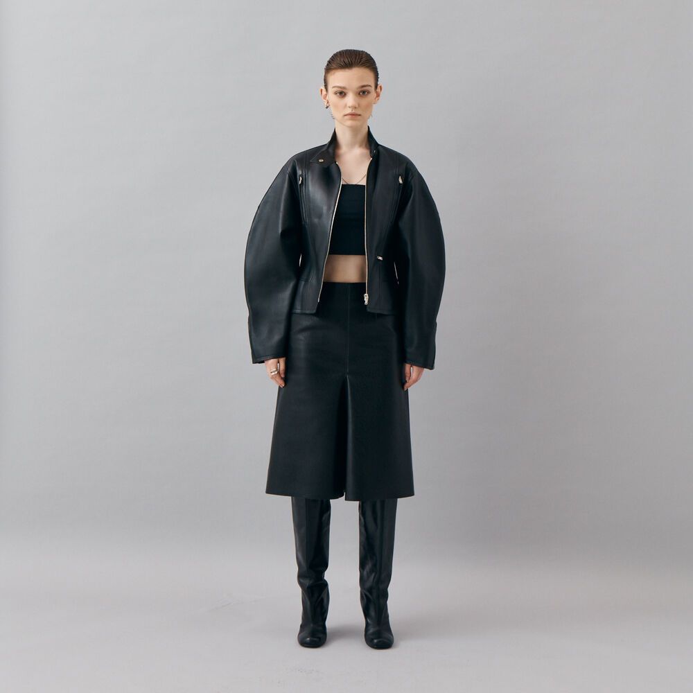 [QUERY] Signature Leather Jacket / Black - 감도 깊은 취향 셀렉트샵 29CM