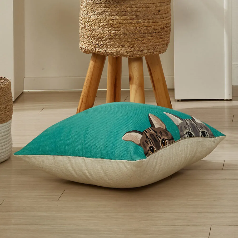 러프 소파 쿠션(솜포함) 45x45 큐트애니멀 A 2P - 감도 깊은 취향 셀렉트샵 29CM