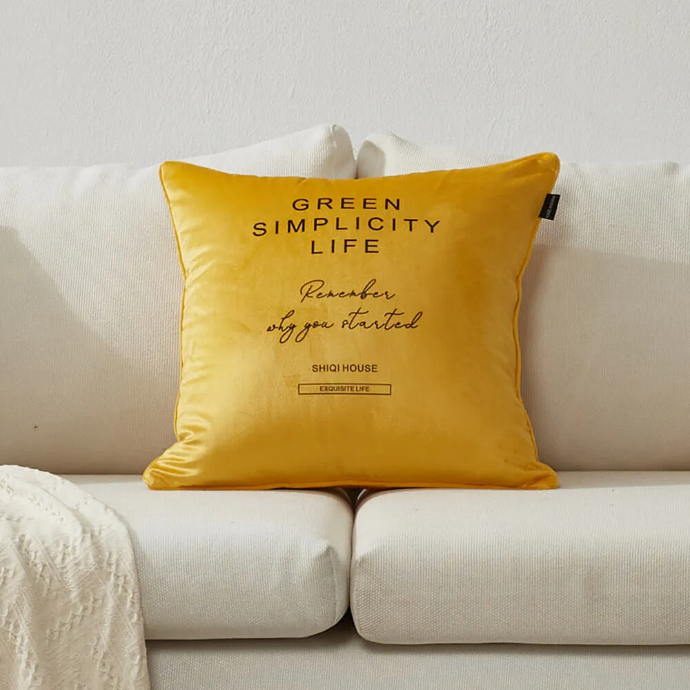 러프 소파 쿠션(솜포함) 45x45 인조이라이프 C 2P - 감도 깊은 취향 셀렉트샵 29CM