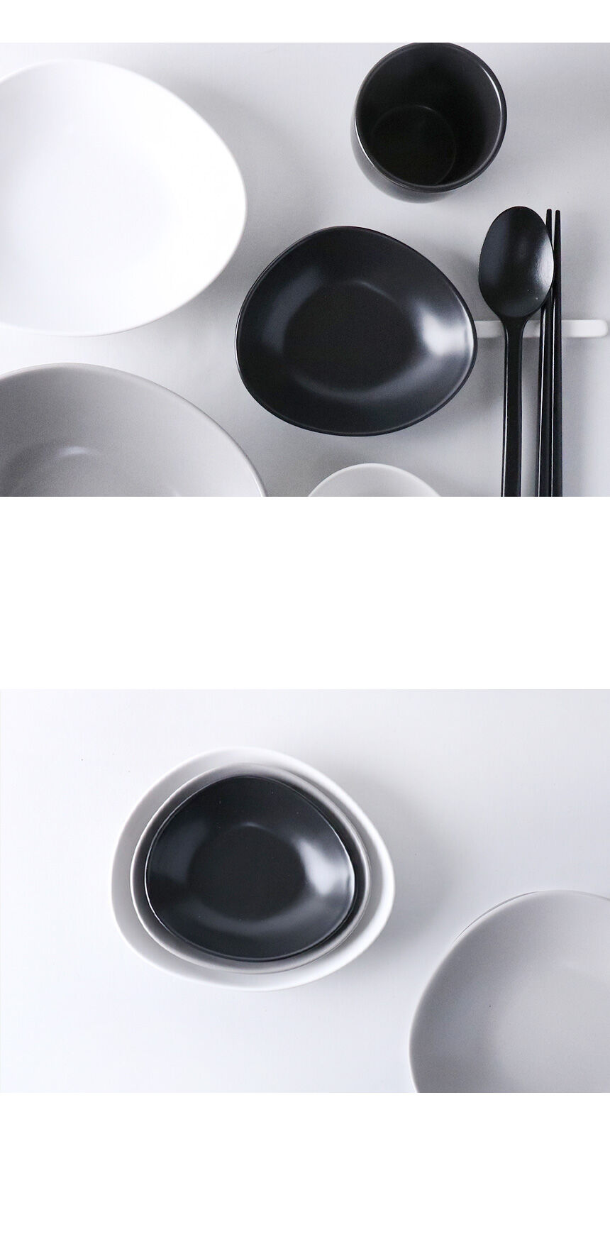 조약돌 1인 면기세트 4P - 감도 깊은 취향 셀렉트샵 29CM