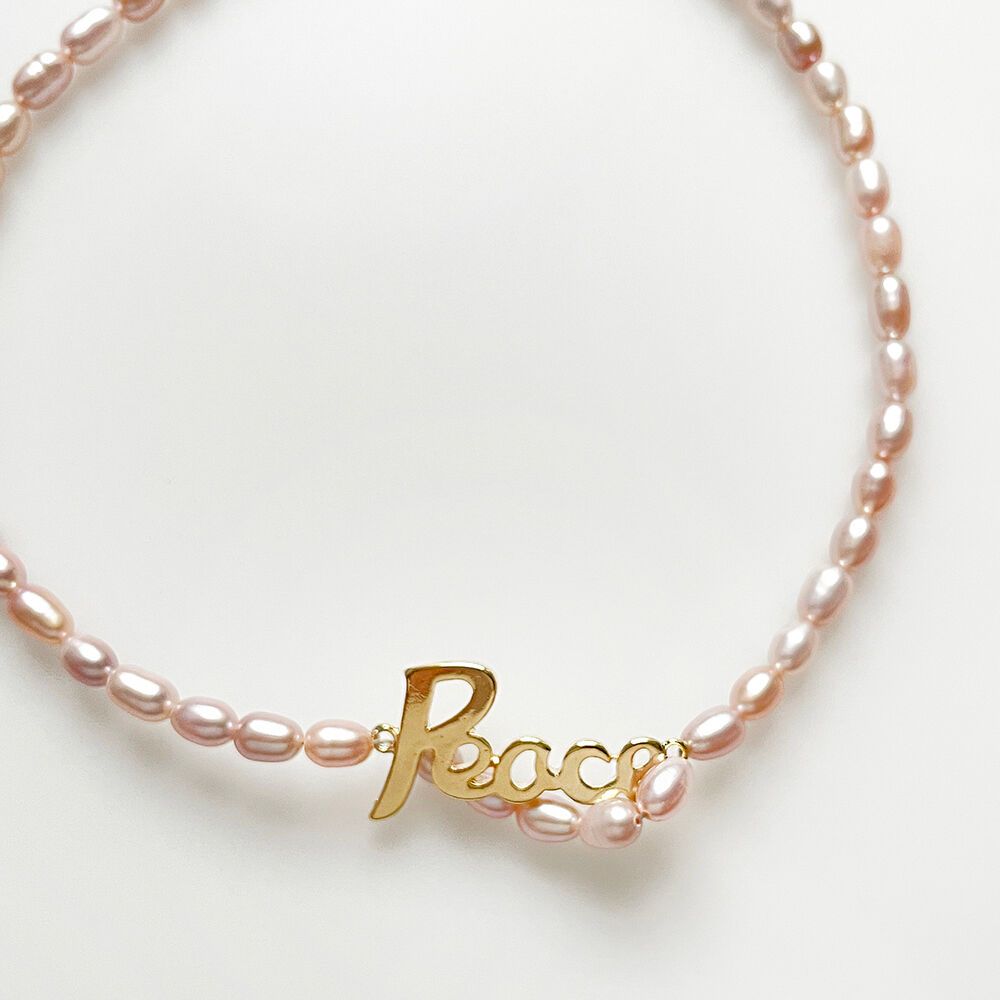 Peace Pearl Necklace - 감도 깊은 취향 셀렉트샵 29CM