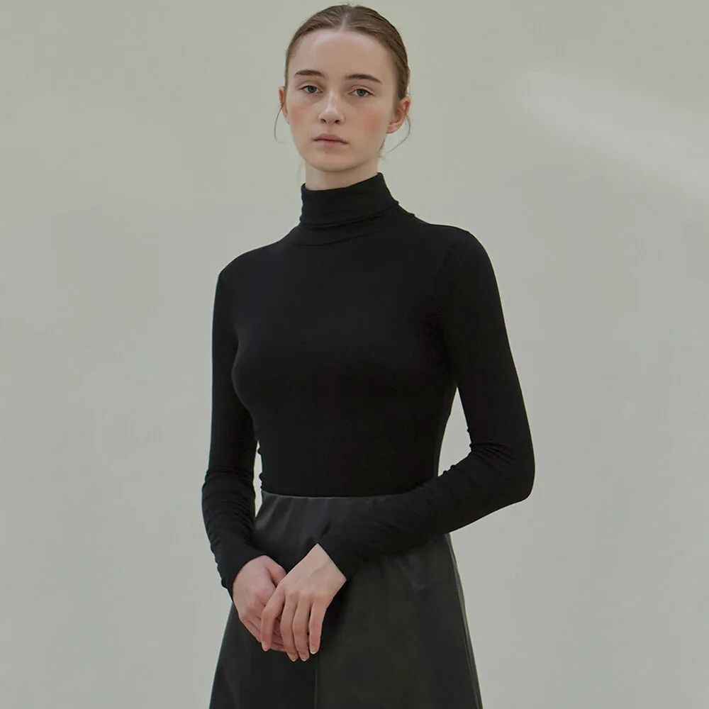 [ESSENTIAL] SOFT TURTLENECK KNIT_BLACK - 감도 깊은 취향 셀렉트샵 29CM