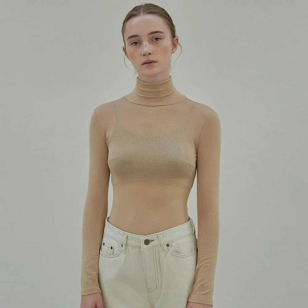 [ESSENTIAL] SOFT TURTLENECK KNIT_BEIGE - 감도 깊은 취향 셀렉트샵 29CM
