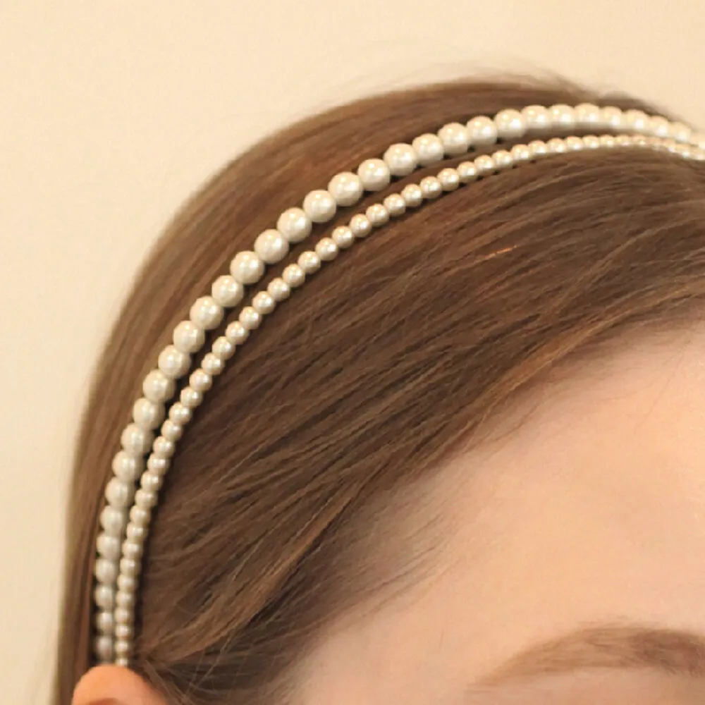 LV063 Mini pearl bead headband - 감도 깊은 취향 셀렉트샵 29CM