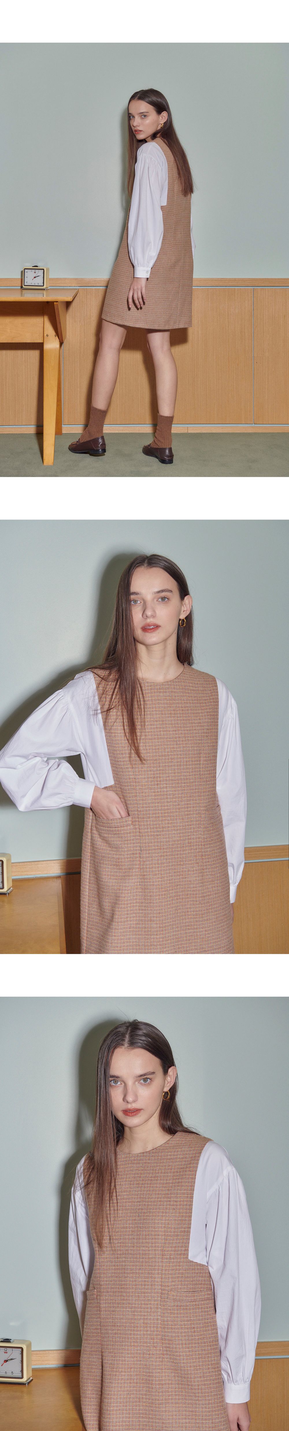 Layered Carol One-piece_orange - 감도 깊은 취향 셀렉트샵 29CM