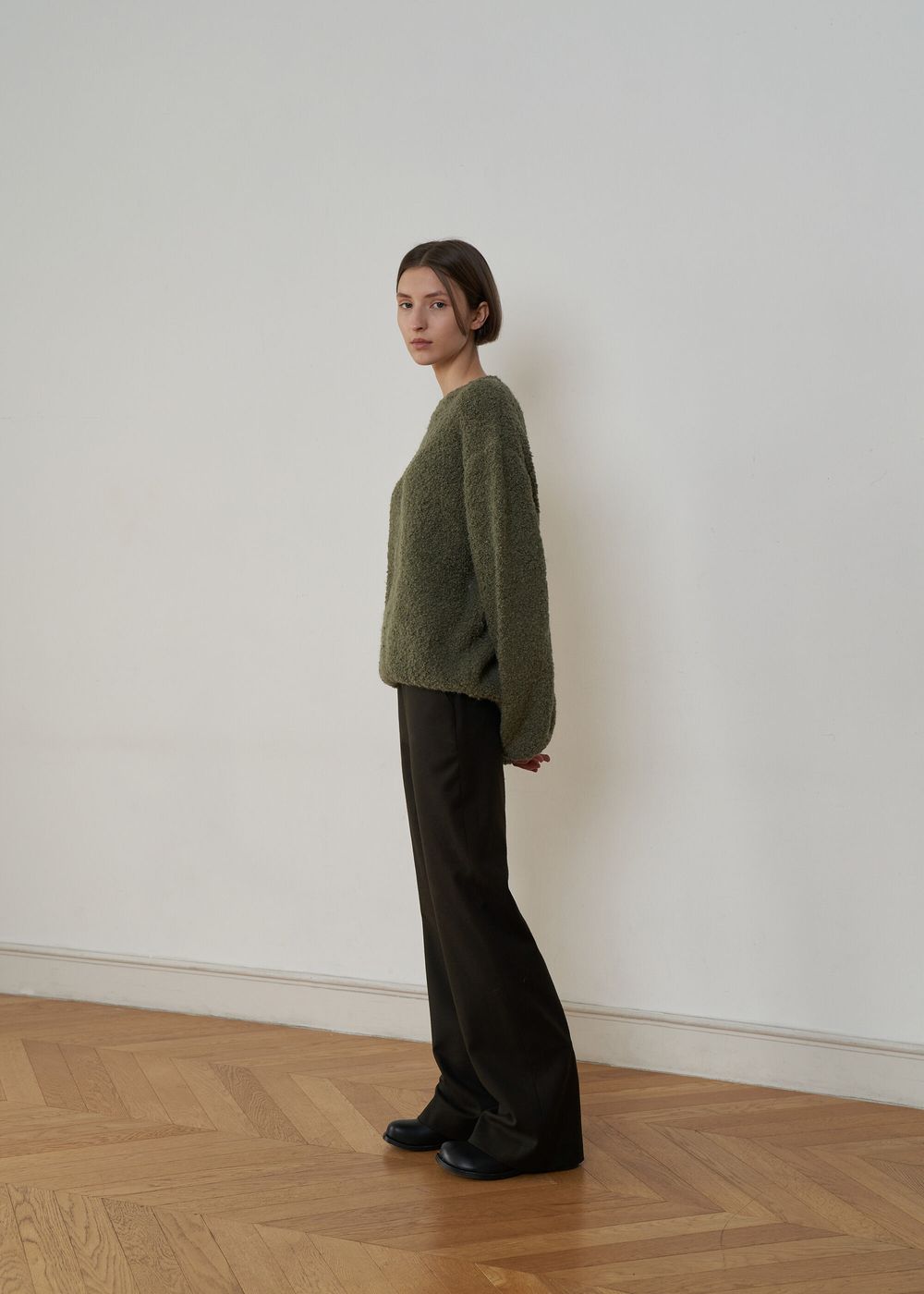 Flare Wool Pants - Khaki Brown - 감도 깊은 취향 셀렉트샵 29CM