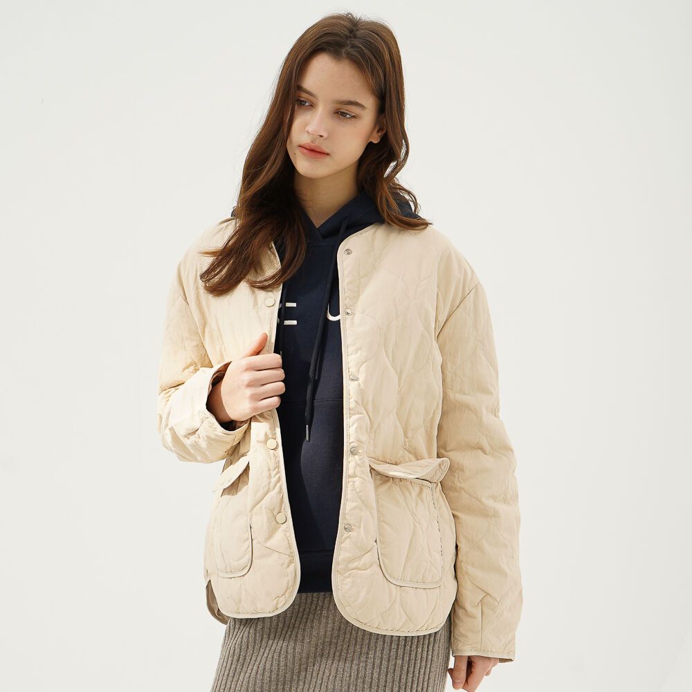 Goose Down Padding Jumper_Beige - 감도 깊은 취향 셀렉트샵 29CM