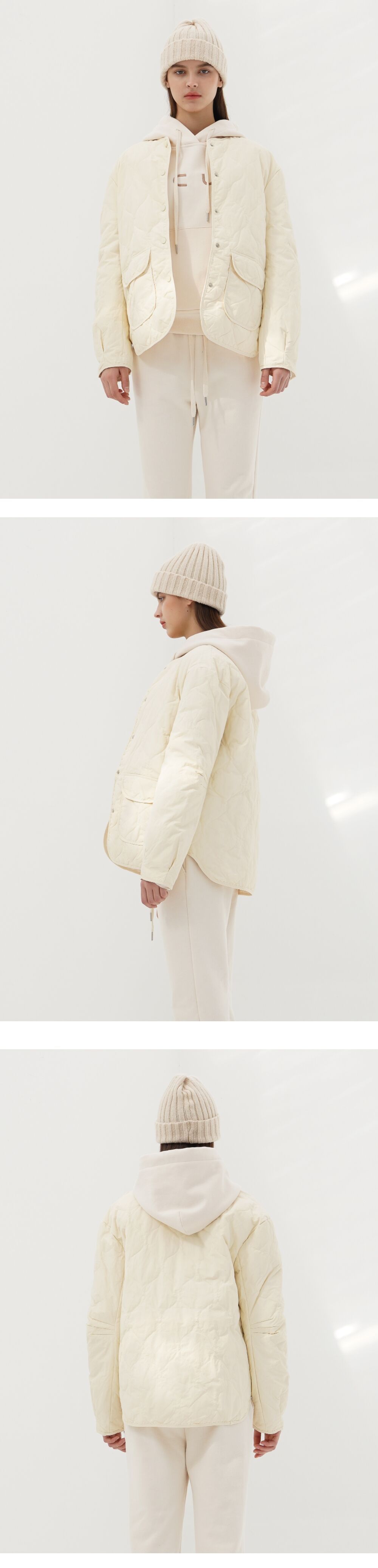 Goose Down Padding Jumper_Ivory - 감도 깊은 취향 셀렉트샵 29CM