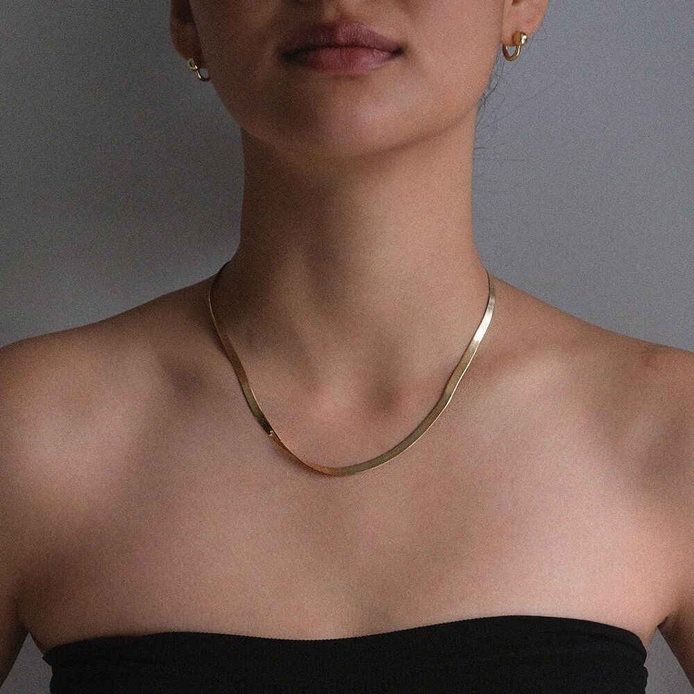 4mm Snake Necklace (silver925)(2color) - 감도 깊은 취향 셀렉트샵 29CM