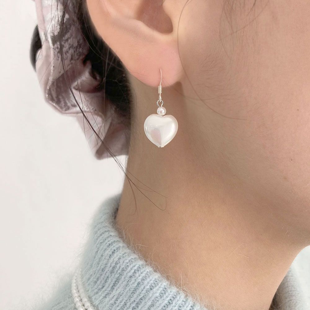 perfume heart earrings - 감도 깊은 취향 셀렉트샵 29CM