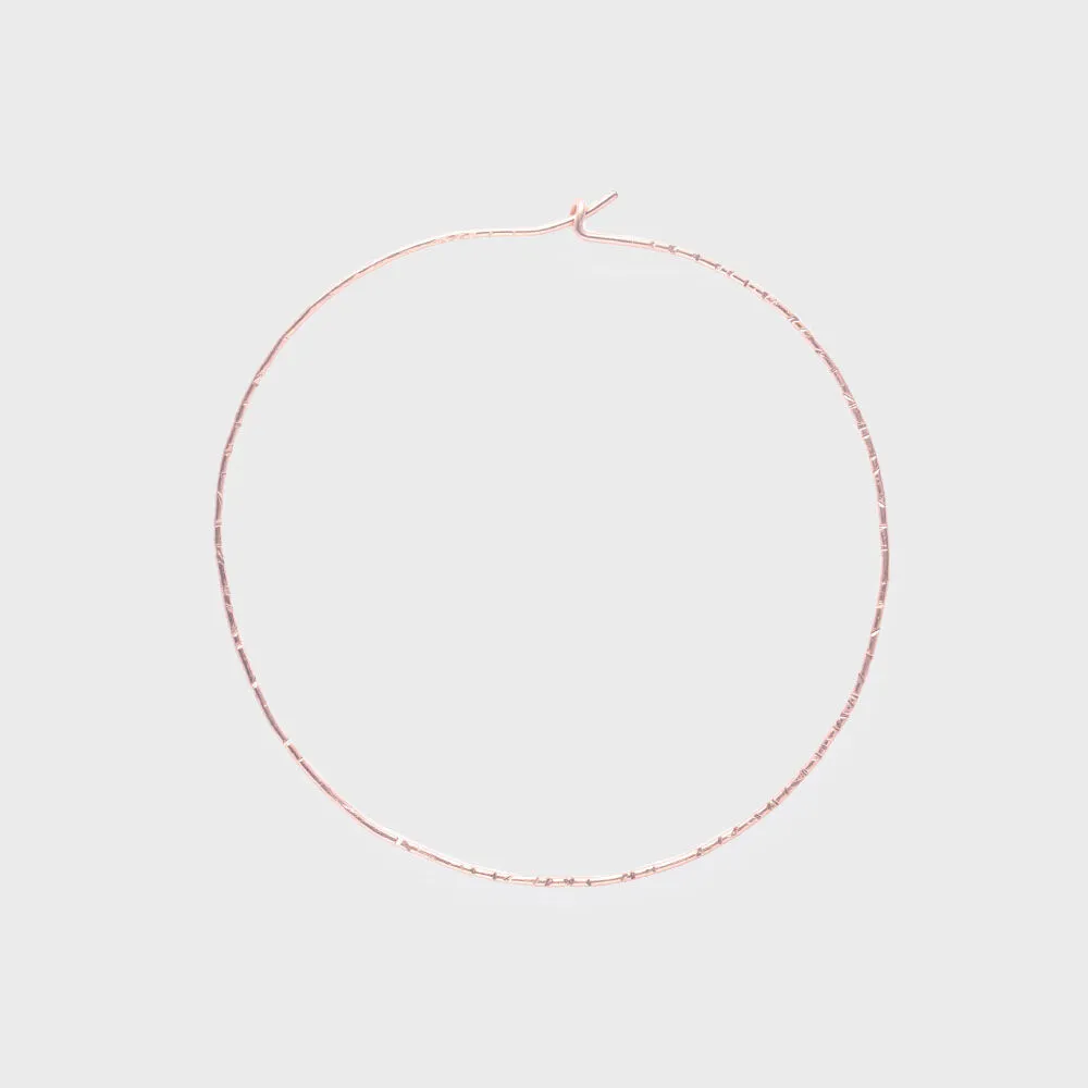 ND후프_해머드 로즈골드14K_6 - 감도 깊은 취향 셀렉트샵 29CM