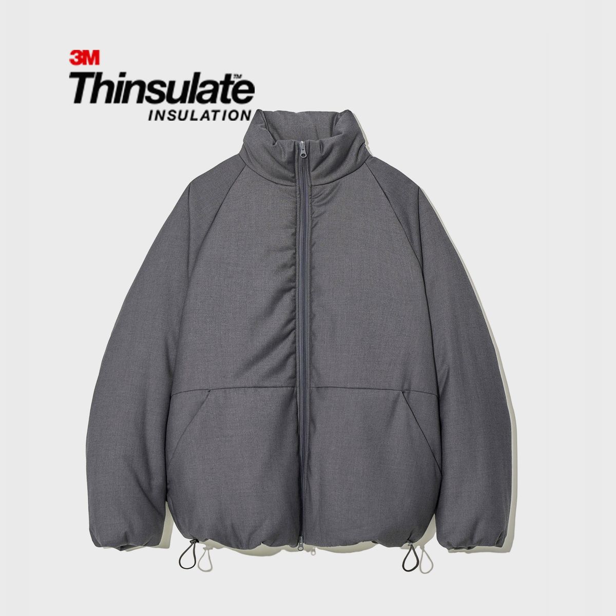 3M Thinsulate Tidy Cushion Padding Jacket Charcoal - 감도 깊은 취향 셀렉트샵 29CM