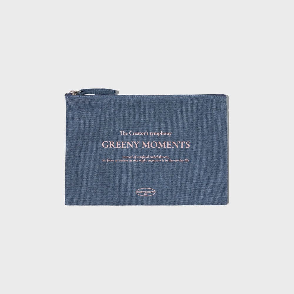 Greeny pouch (Midnight blue) - 감도 깊은 취향 셀렉트샵 29CM