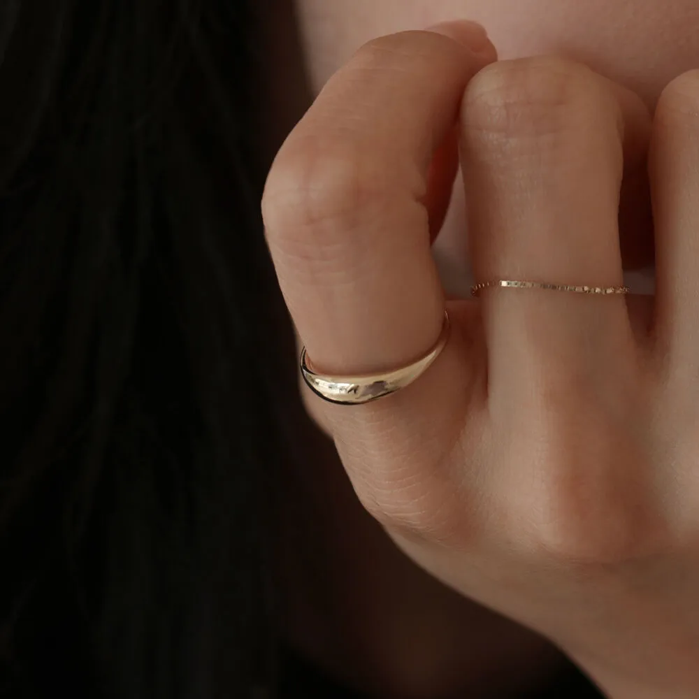 [14K] 14K gold veme ring - 감도 깊은 취향 셀렉트샵 29CM