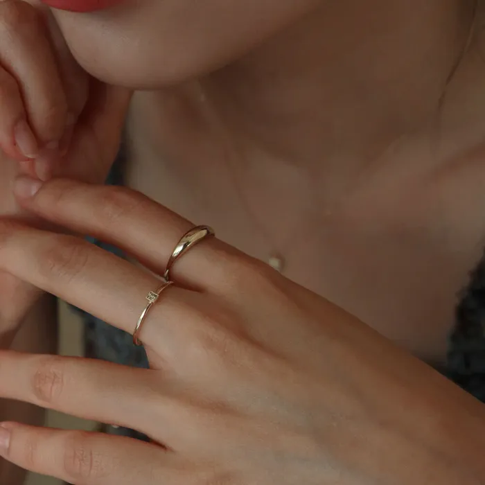 [14K] 14K gold veme ring - 감도 깊은 취향 셀렉트샵 29CM