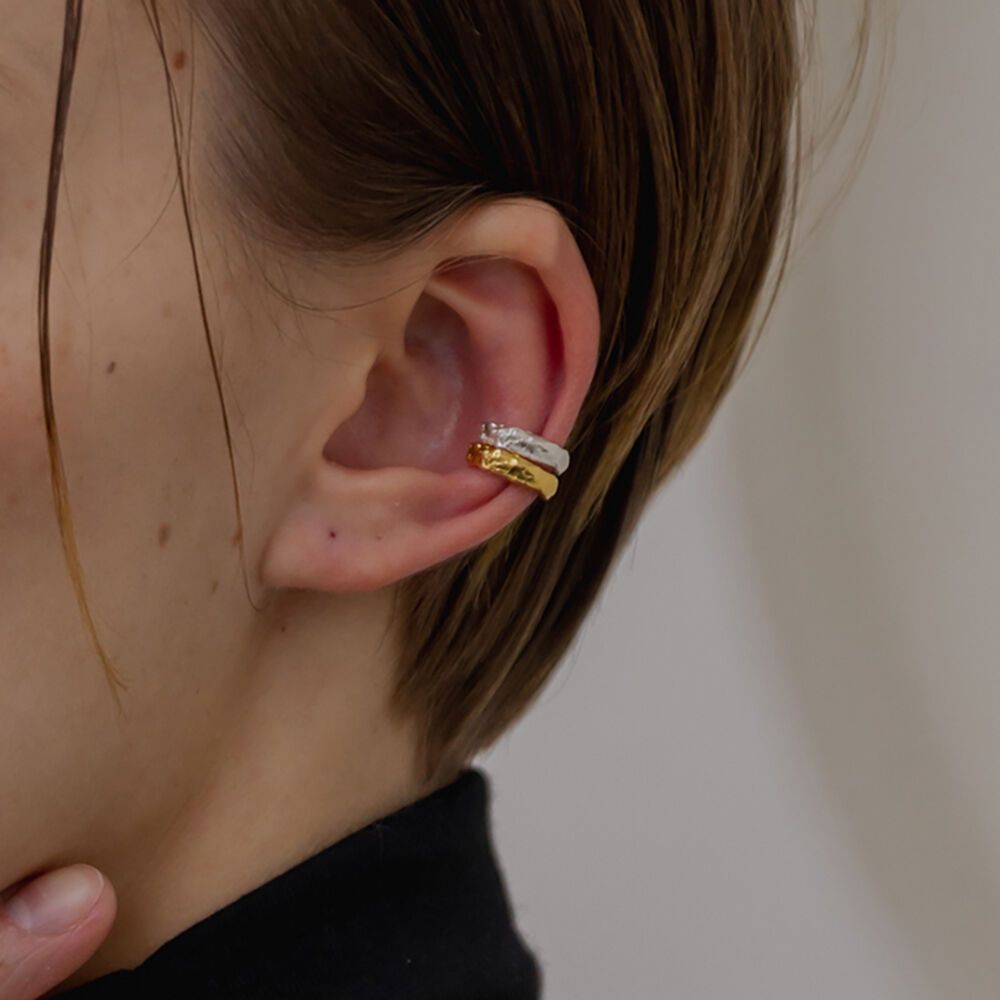 Broken circle earcuff Silver - 감도 깊은 취향 셀렉트샵 29CM