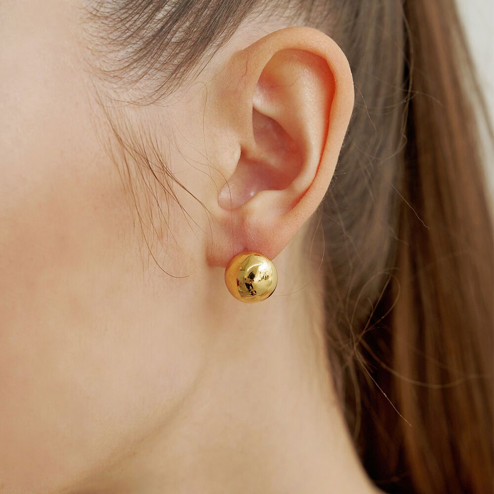 Round Ball Earring (2color) - 감도 깊은 취향 셀렉트샵 29CM