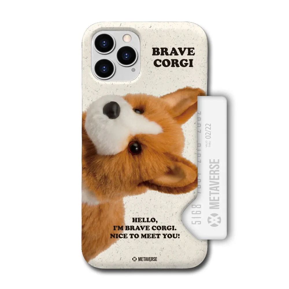 메타버스 슬림카드 케이스 - 헬로 브레이브 코기(Hello Brave Corgi) - 감도 깊은 취향 셀렉트샵 29CM