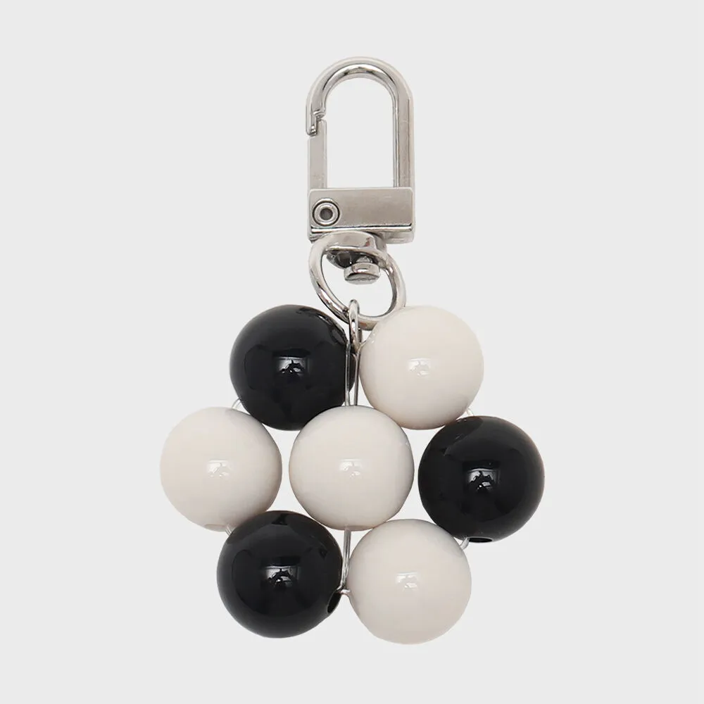 BUBBLE FLOWER key ring 'CHEKERBOARD' - 감도 깊은 취향 셀렉트샵 29CM