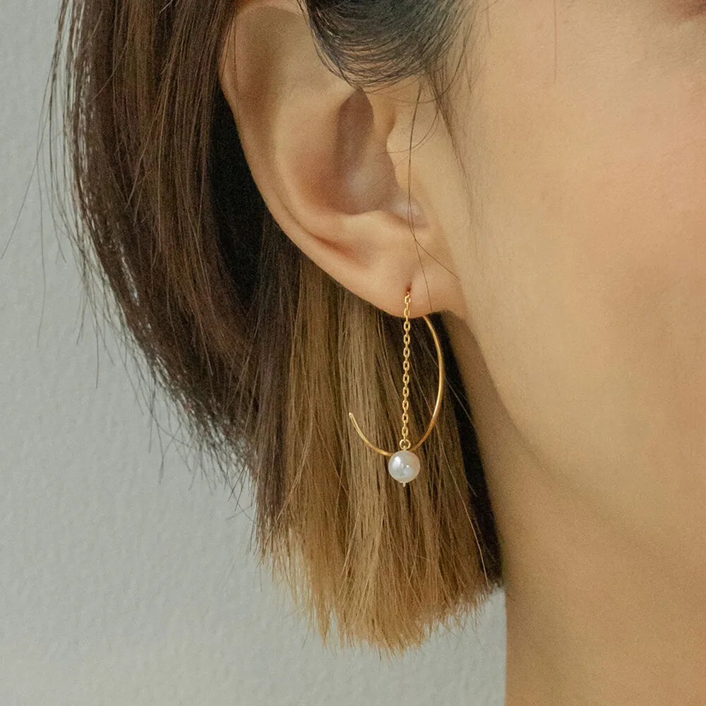 [SILVER925] C DROP RING - 감도 깊은 취향 셀렉트샵 29CM