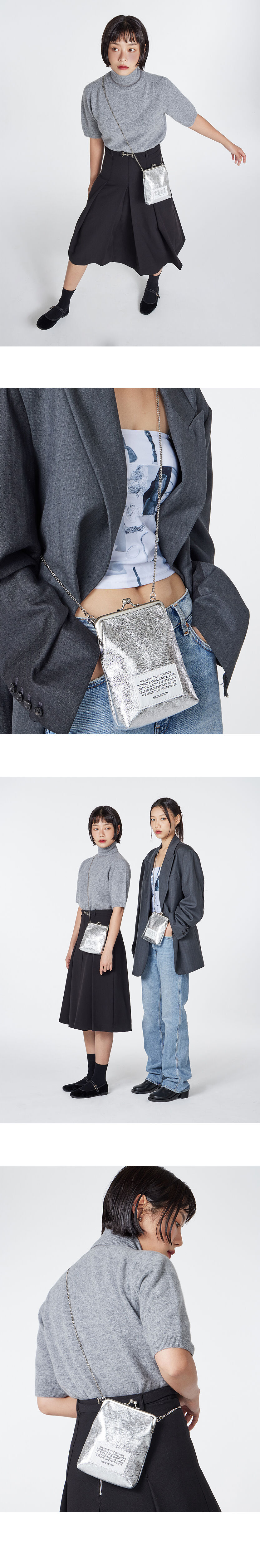 [EOW] FRIDAY BAG_SILVER - 감도 깊은 취향 셀렉트샵 29CM