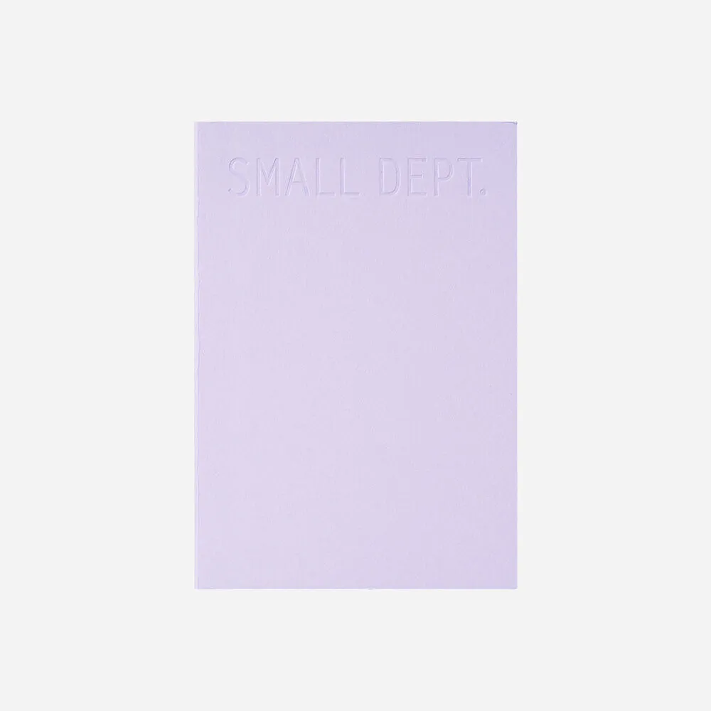 Small dept : Weekly planner - Lilac - 감도 깊은 취향 셀렉트샵 29CM