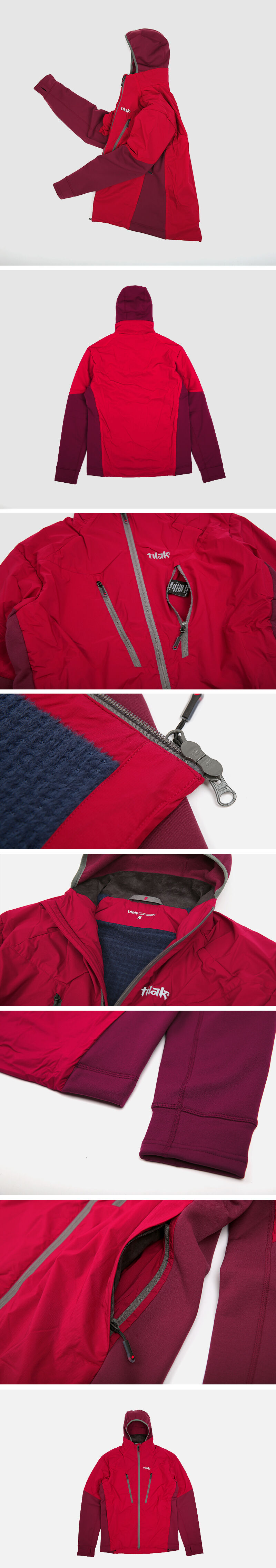 [티락] Spike 19 Hood Jacket (CHILLI RED/ZINFANDEL) - 감도 깊은 취향 셀렉트샵 29CM