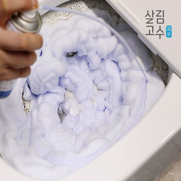 살림고수 포밍 변기세정팡 화장실 욕실 청소세제 요석제거제 자동 변기 세정제 클리너 감도 깊은 취향 셀렉트샵 29cm
