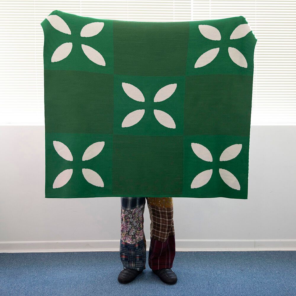 CLOVER CHECKER BLANKET / GREEN - 감도 깊은 취향 셀렉트샵 29CM