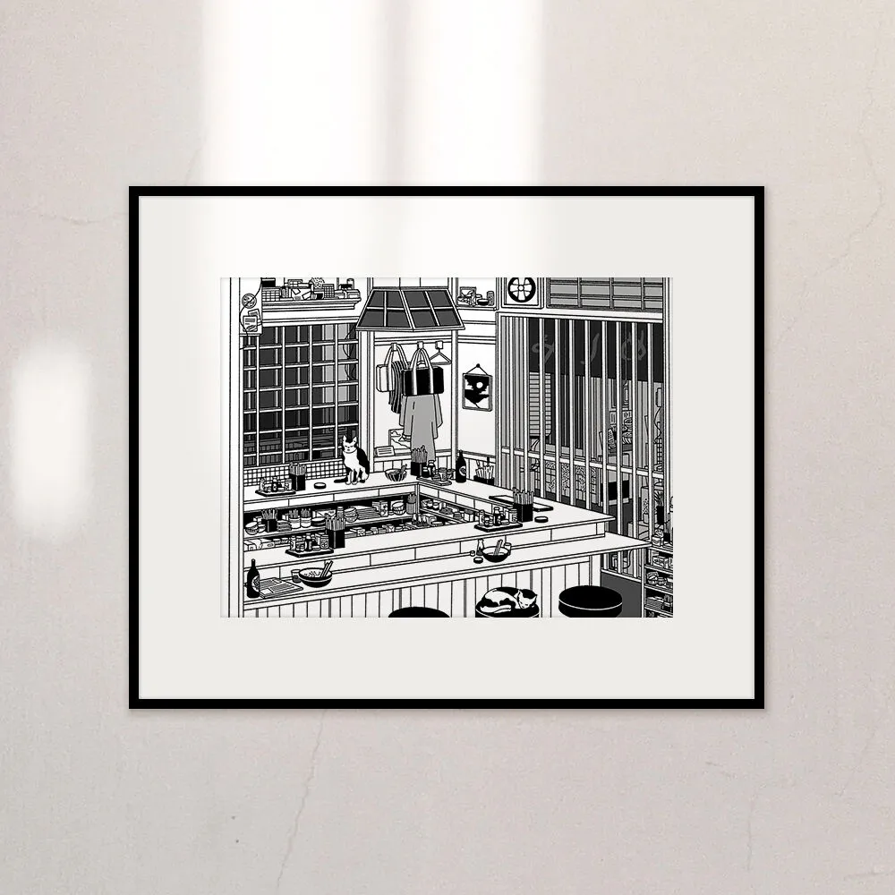 [액자] Midnight Diner / 헤이 메이디(Hey Mady!) - 감도 깊은 취향 셀렉트샵 29CM