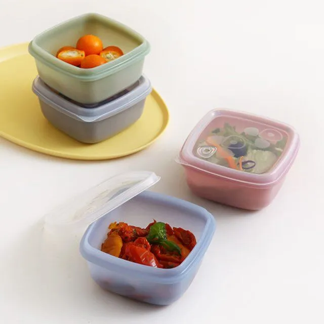 실리콘 전자레인지 냉동 밥팩용기2개세트(370ml) - 감도 깊은 취향 셀렉트샵 29CM