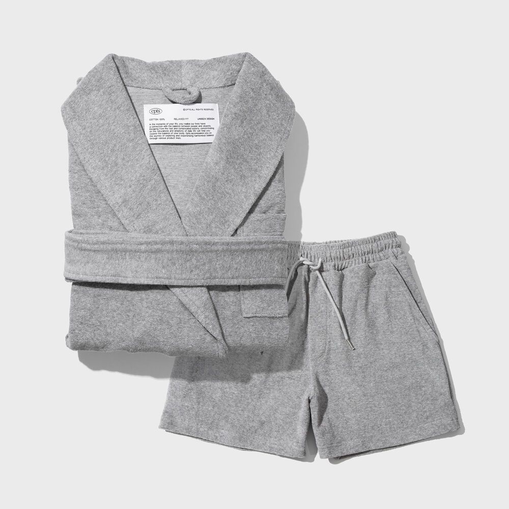 UNISEX COMFY ROBE SET (MELANGE GREY) - 감도 깊은 취향 셀렉트샵 29CM