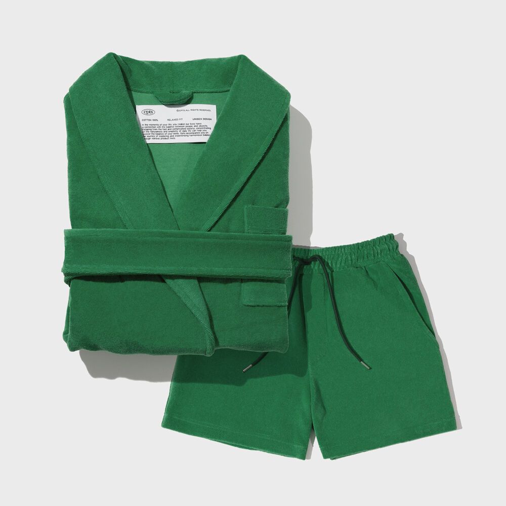 [선물포장]UNISEX COMFY ROBE SET (GREEN) - 감도 깊은 취향 셀렉트샵 29CM