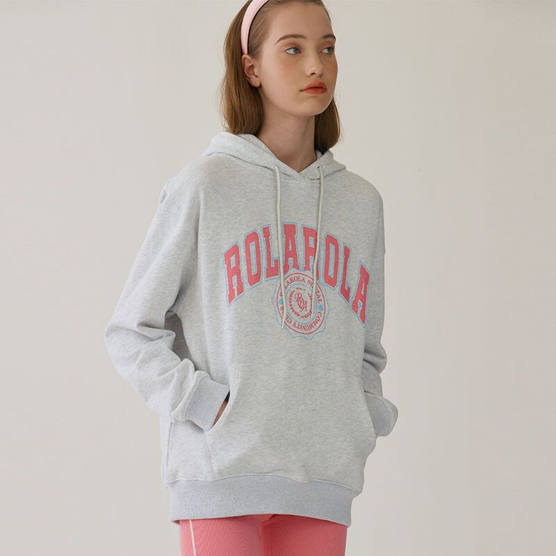ROLA ARCHIVE HOOD T-SHIRT LIGHT GRAY - 감도 깊은 취향 셀렉트샵 29CM