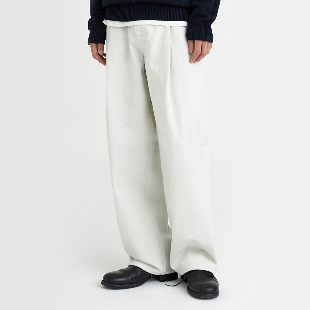 22SS Structured Wide Denim Pants_Light Grey - 감도 깊은 취향 셀렉트샵 29CM