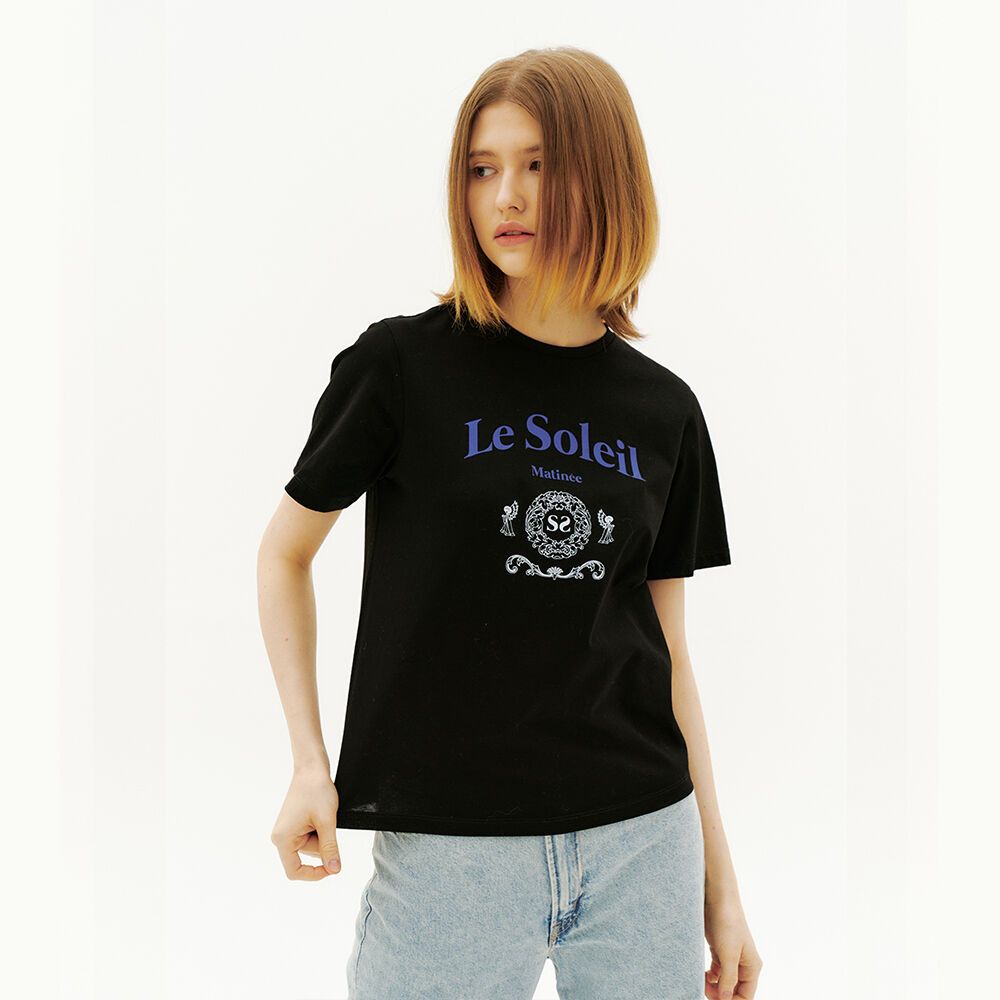 Silky MYTH Standard Short T-shirt[BLACK] - 감도 깊은 취향 셀렉트샵 29CM