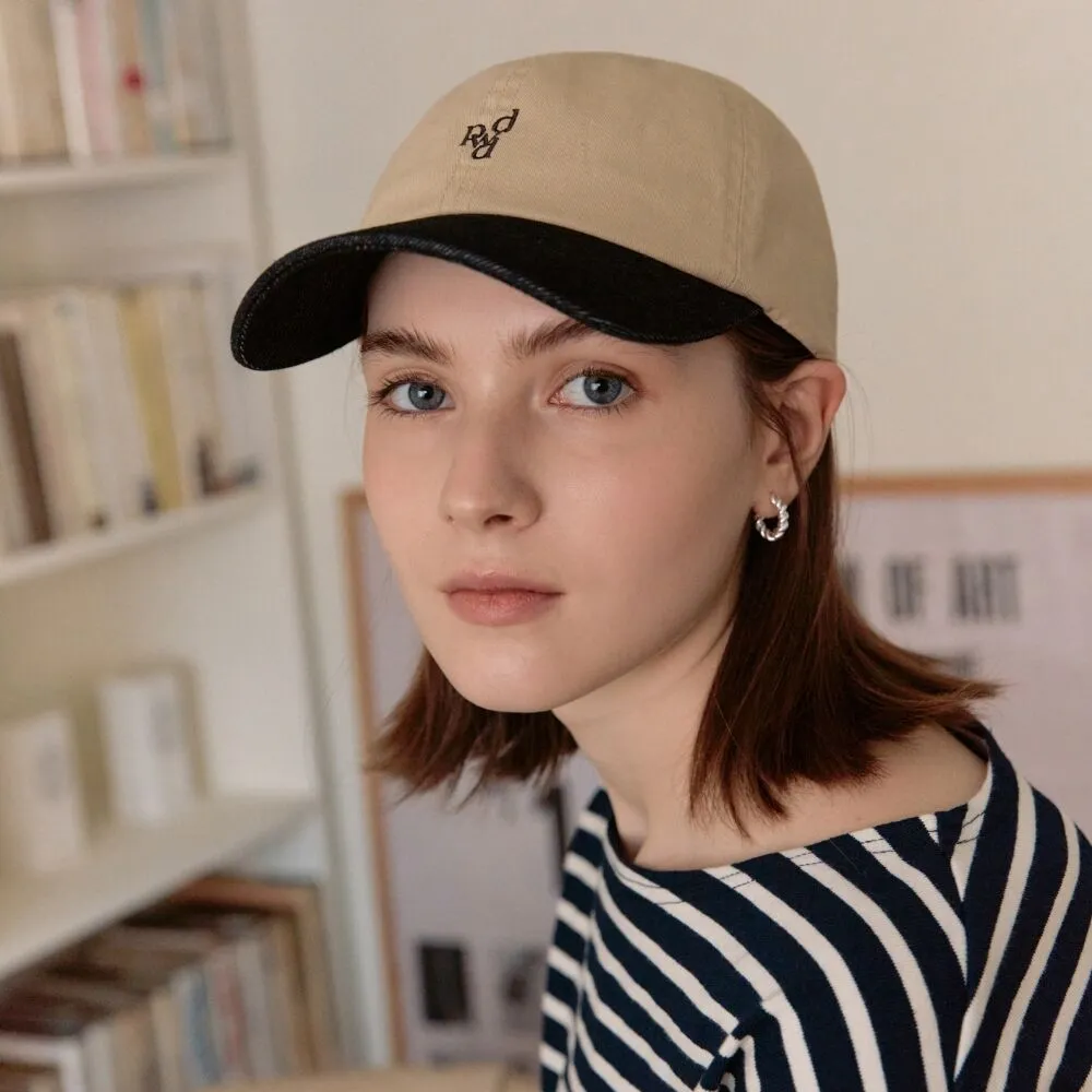 dpwd ballcap - beige/black denim - 감도 깊은 취향 셀렉트샵 29CM