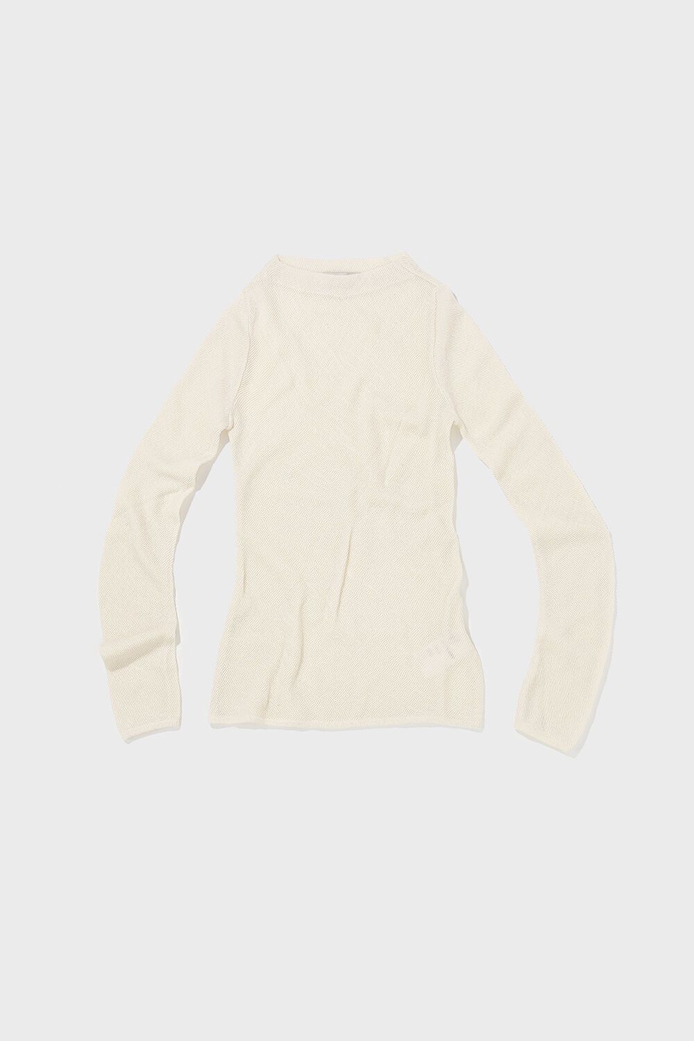 22SS OBLIQUE LINE SEE THROUGH KNIT - IVORY - 감도 깊은 취향 셀렉트샵 29CM