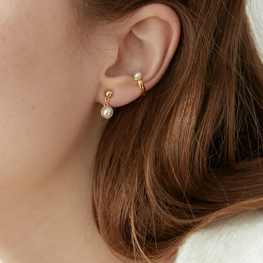 Pearl Drop Earring, Miyu - 감도 깊은 취향 셀렉트샵 29CM