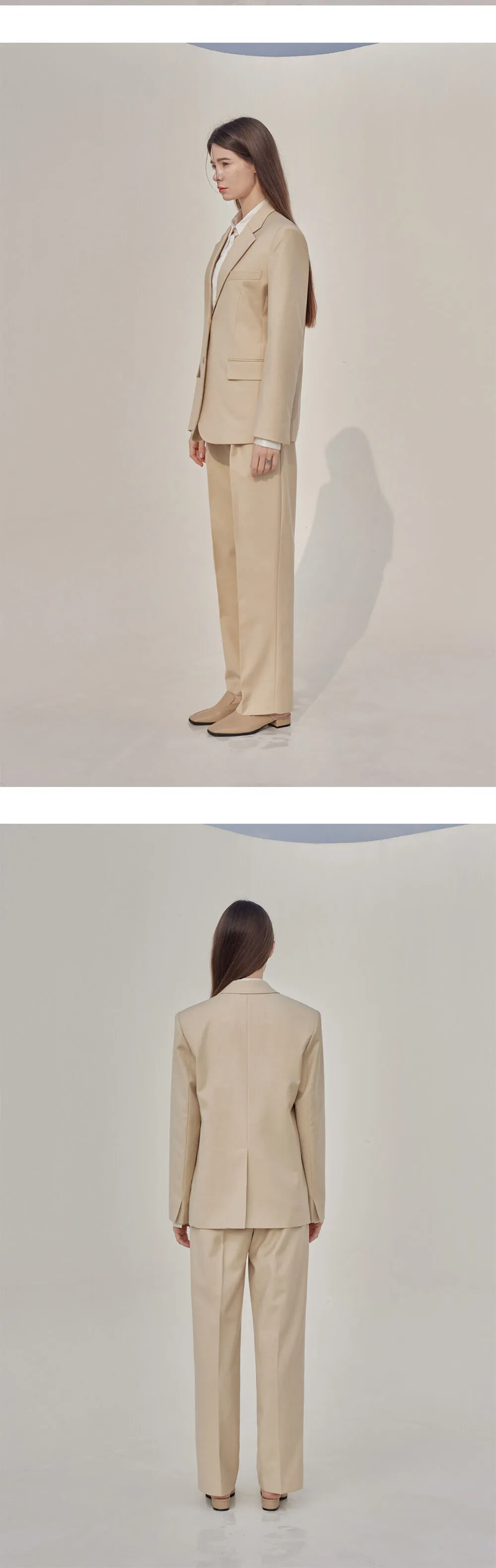 Rene basic blazer_CREAM - 감도 깊은 취향 셀렉트샵 29CM