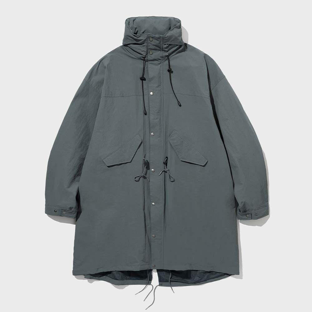 nylon military fishtail jacket grey - 감도 깊은 취향 셀렉트샵 29CM