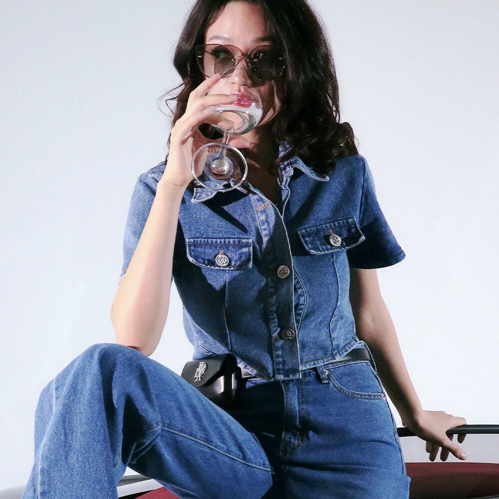 PRDA CROP DENIM HALF JACKET - 감도 깊은 취향 셀렉트샵 29CM