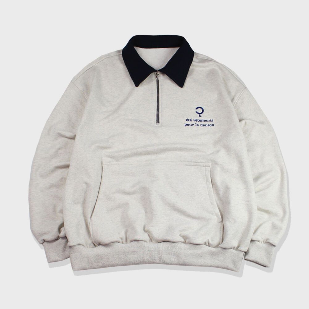 EASY SWEAT ZIP(OATMEAL) - 감도 깊은 취향 셀렉트샵 29CM