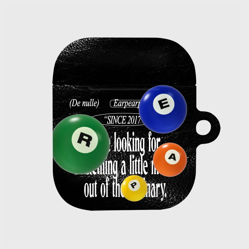 POCKETBALL OBJECT-BLACK(에어팟-하드) - 감도 깊은 취향 셀렉트샵 29CM