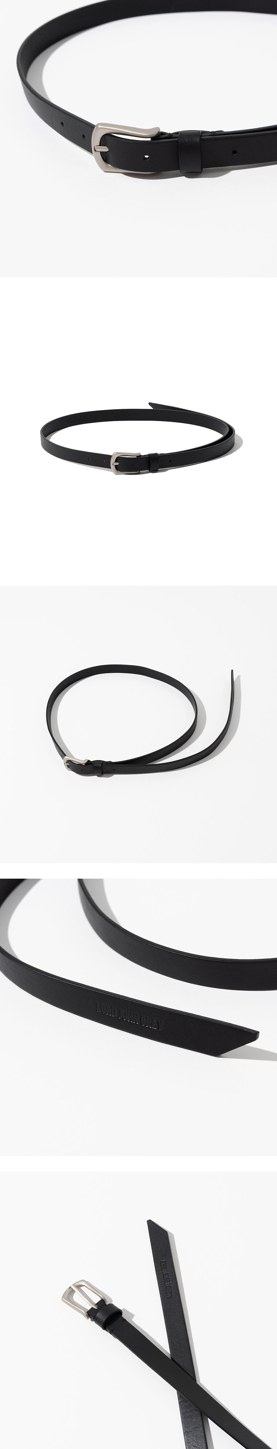 22fw leather belt black - 감도 깊은 취향 셀렉트샵 29CM