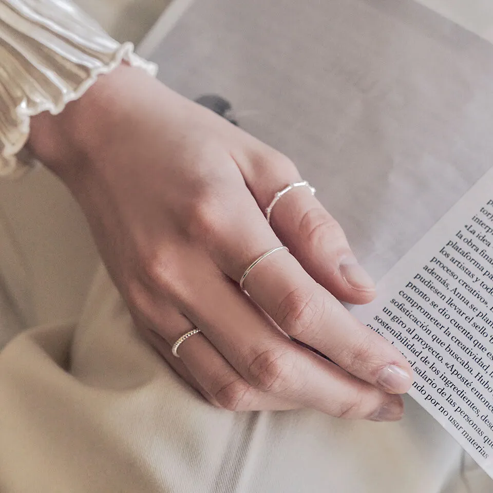 [silver925][태연 착용] iris ring set - 감도 깊은 취향 셀렉트샵 29CM